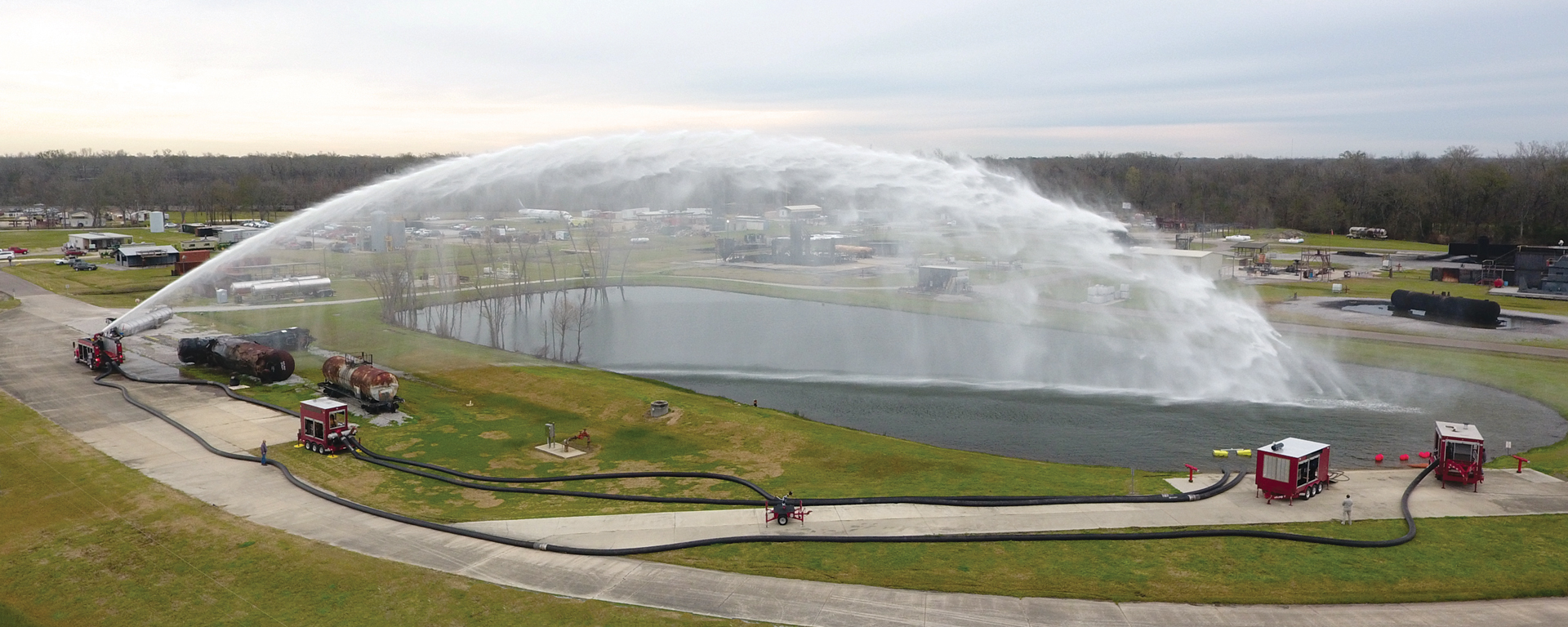 US Fire Pump’s High Velocity Pump Helps Set World Record - US Fire Pump