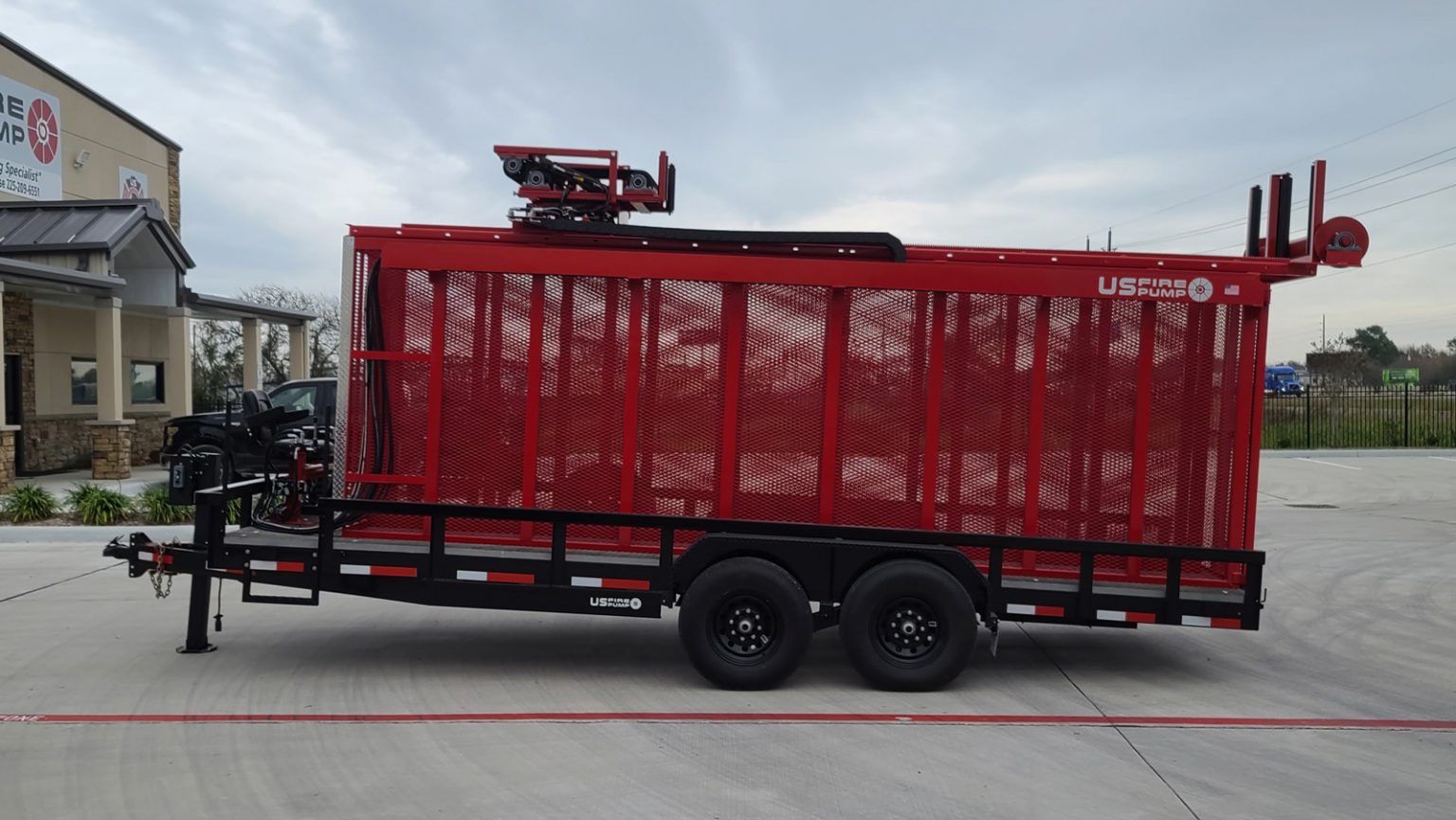 Hose Recovery Trailer - US Fire Pump